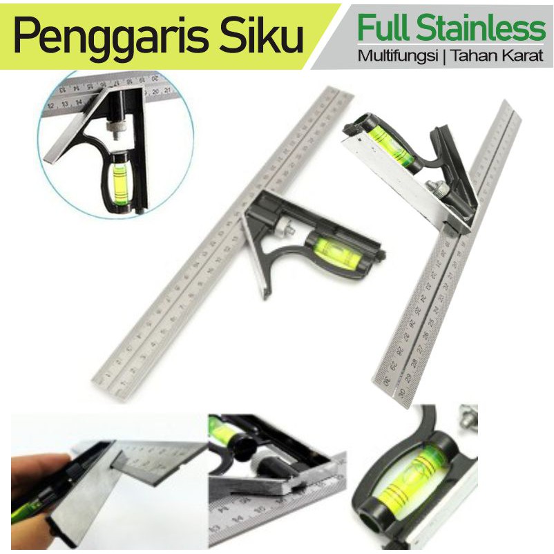 SIKU Multifunctional Craftsman Angle Ruler 45-90 Degree Insertion ...