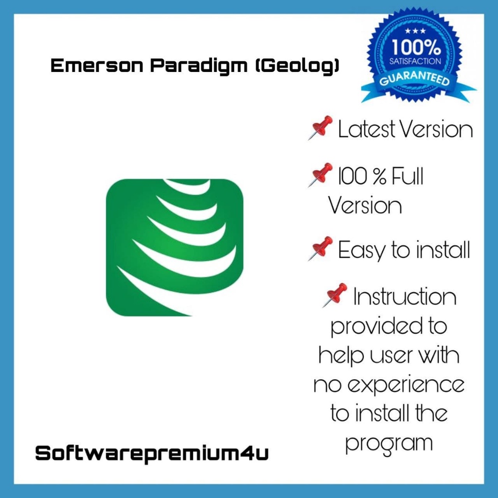 Emerson Paradigm (Geolog) 2018 🔥【Full Version】🔥 | Shopee Malaysia