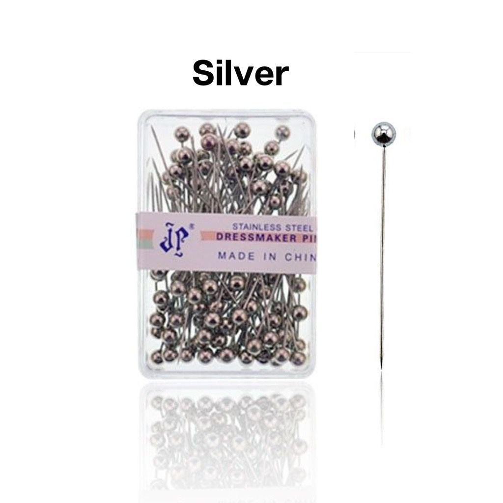 10pcs 20pcs 50pcs 100pcs High Quality Stainless Steel Pin Tudung Murah ...