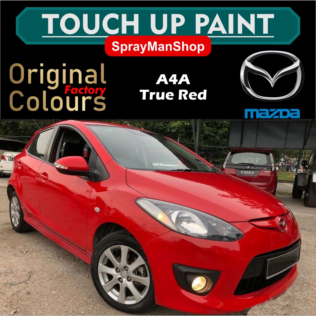 Mazda 2in1 Touch Up Pen Original Colour Automotive Paint | Shopee Malaysia