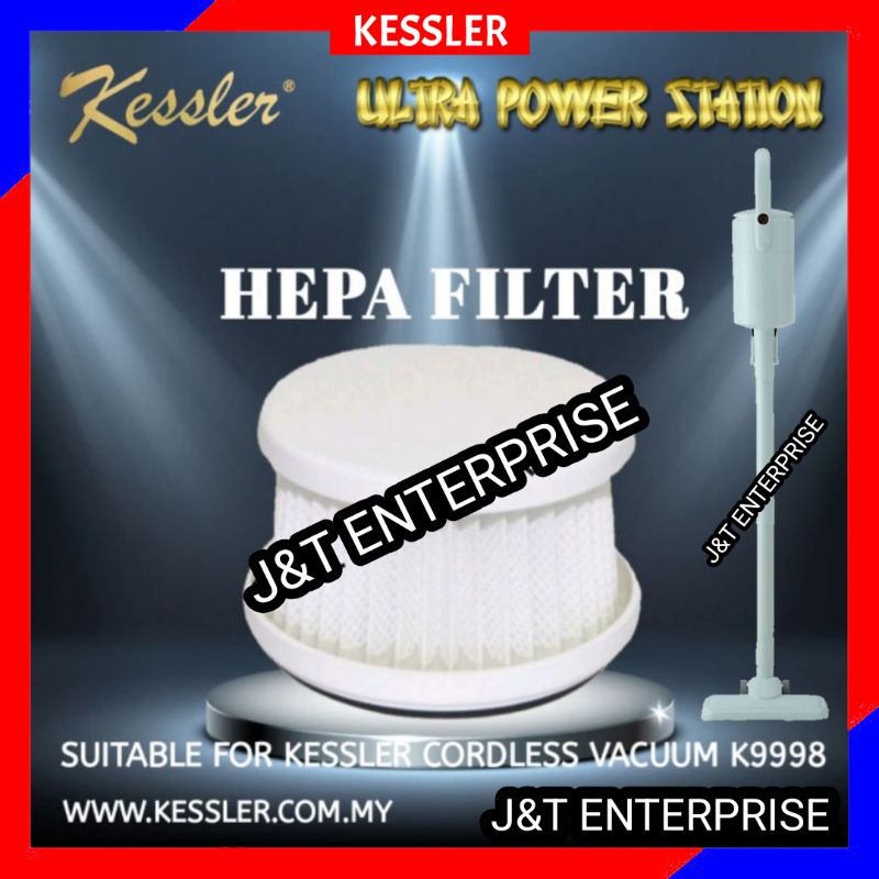 Hepa Filter & Accessories For Kessler Cordless Vacuum Cleaner/Handheld ...