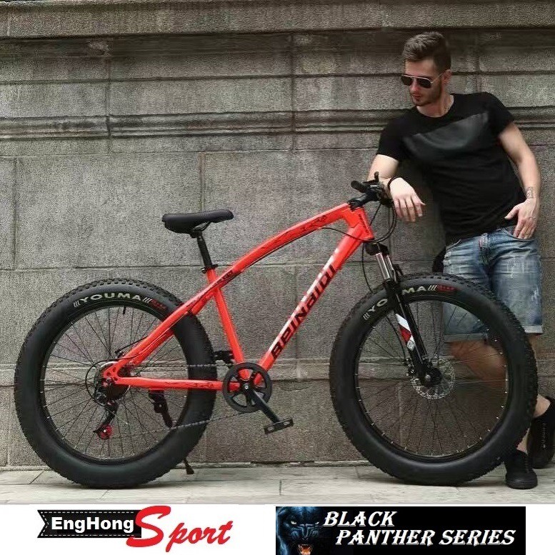 EngHong Sport Fat Bike 26inch 21 Gear Set, mountain bike, big bike ...