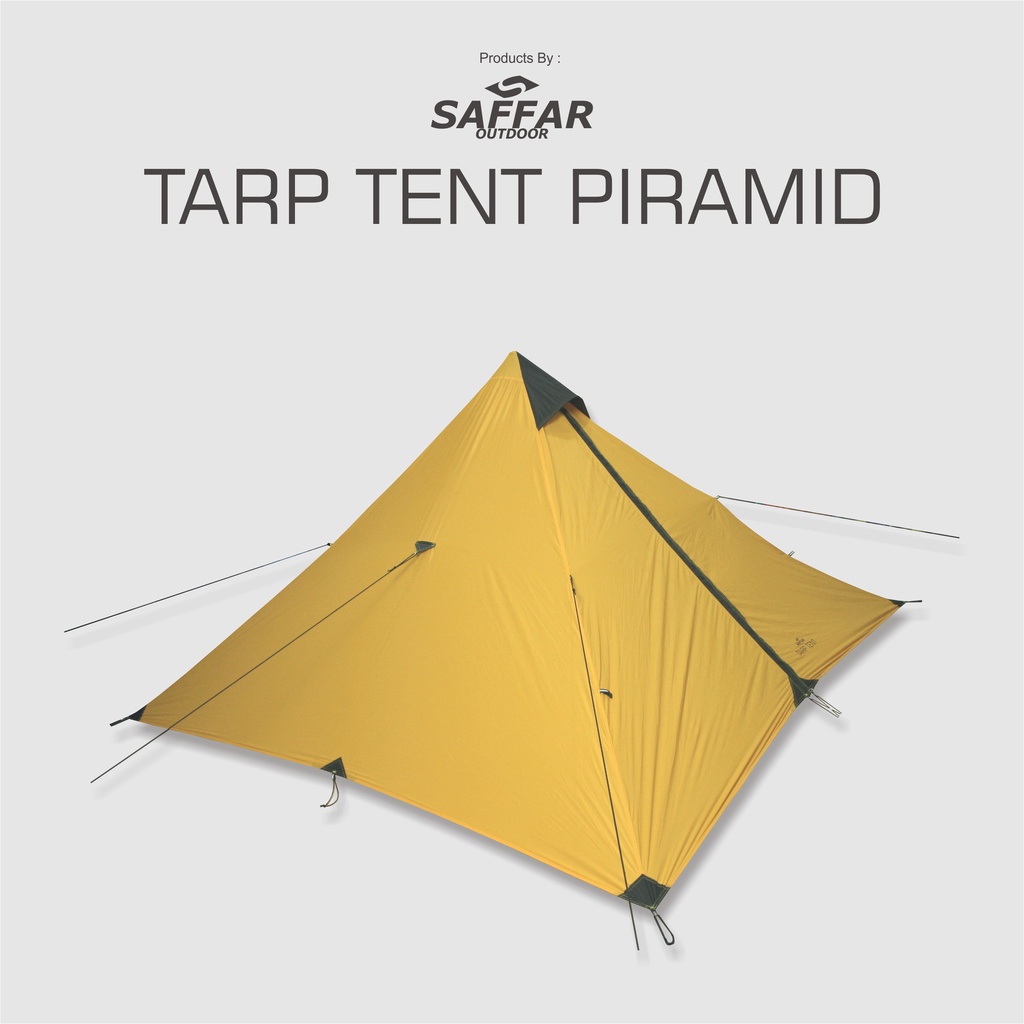 Outer tarp tent ultralight pyramid - tarp tent | Shopee Malaysia