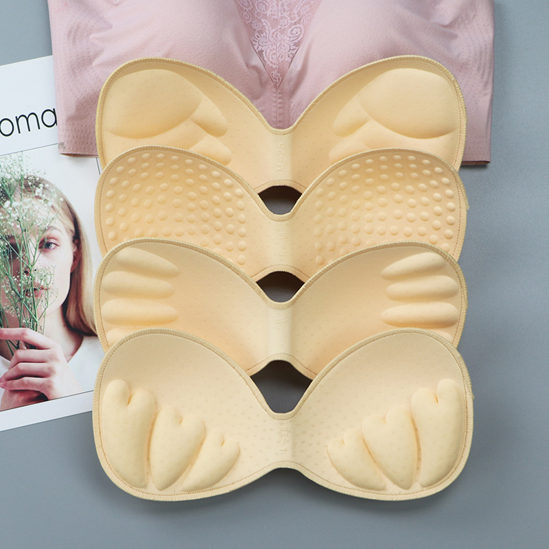 Bra Pads, Thick Gather, Seaming and Vents Holes Design Bra Inserts For ...