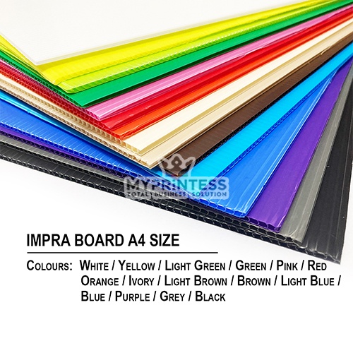 MYPRINTESS Impra Board / PP Board / Hollow Board / A4 size (297x210mm ...