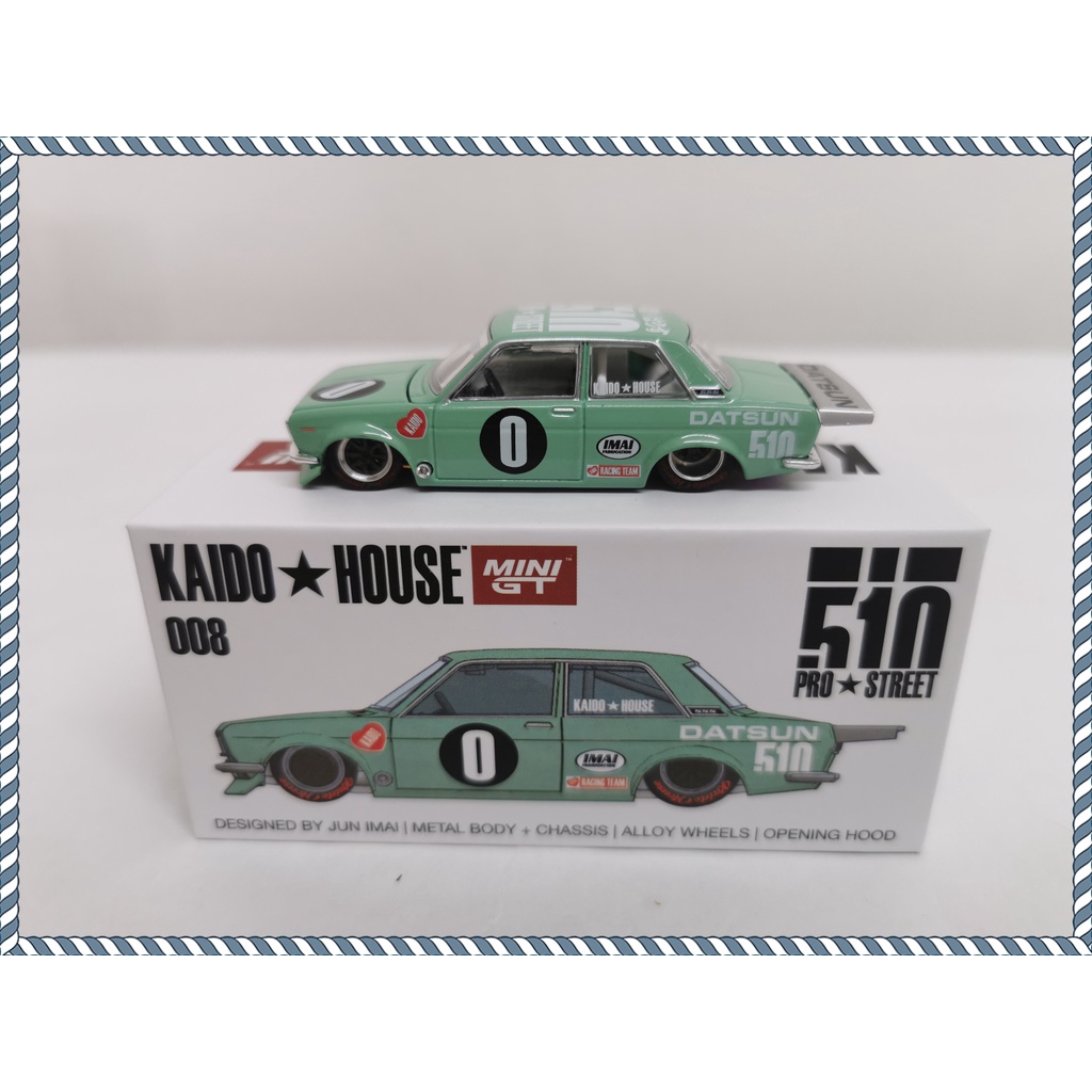 MiniGT X Kaido House Sung Kang Jun Imai Datsun 510 Pro Street | Shopee ...