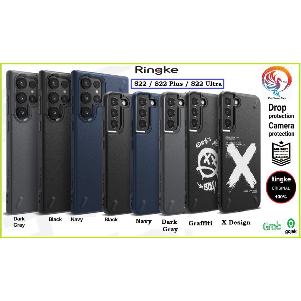 Case Samsung Galaxy S23 Ultra S23 Plus S22 Ultra Plus S22 5G RINGKE ...