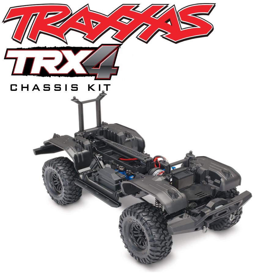 Traxxas TRX4 Chassis Kit 1/10 Crawler Kit With ESC Servo Remote Motor ...