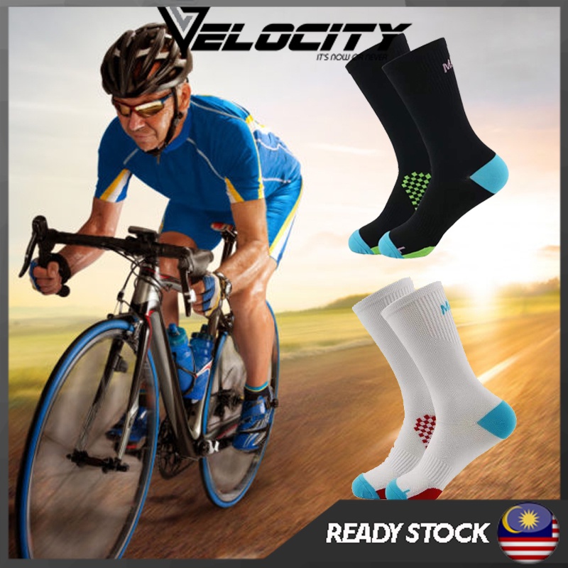 VELOCITY Stokin Cycling Pro Socks Footwear Road Bike Socks Running ...