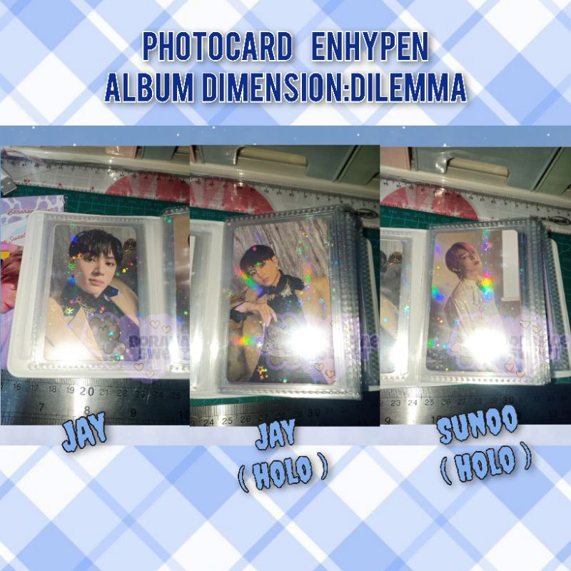 Photocard ENHYPEN official / photocard DIMENSIONS dilemma ENHYPEN SCYLLA VER / photocard ONLY ...