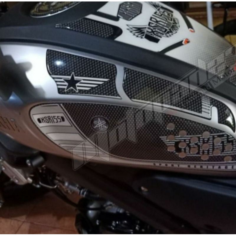 YAMAHA XSR 155 TANKPAD TANK PROTECTOR RESIN STICKER | Shopee Malaysia
