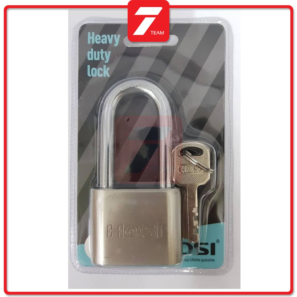 40mm / 50mm HOSI Long Shackle Heavy Duty Lock 205BL | Shopee Malaysia