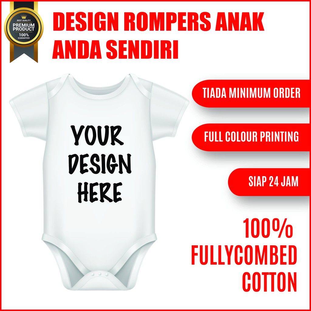 Personalised Baby Rompers Printing | Custom Baby Rompers Printing ...