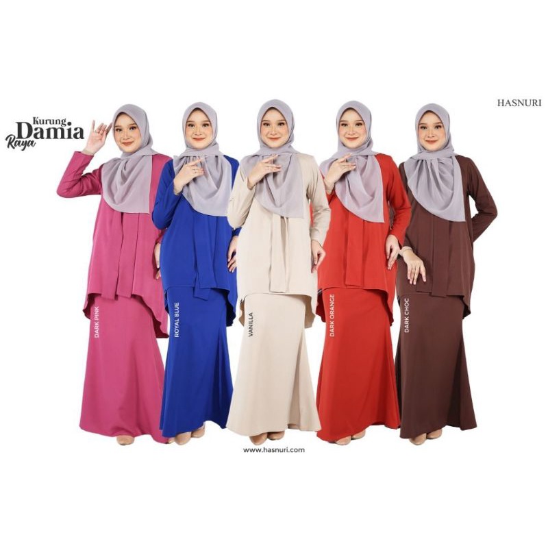 KURUNG DAMIA ( HASNURI ) | Shopee Malaysia