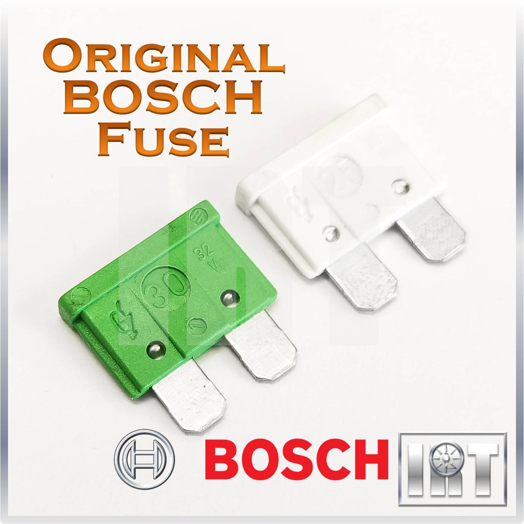 Fuse Blade 25A 30A Original Germany Bosch Car Amp Ampere 4x4 4WD Vios ...