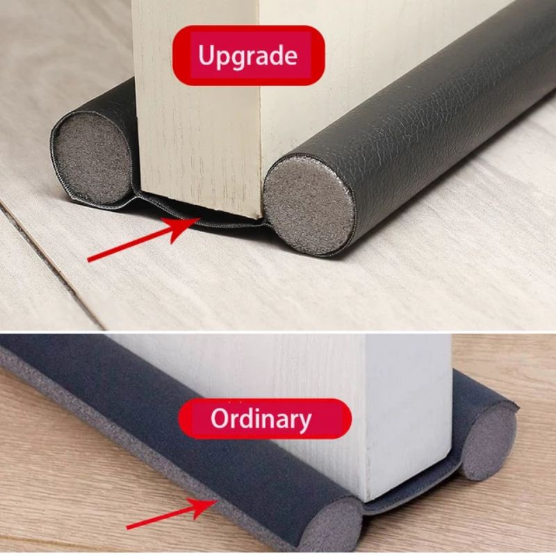 Flfexible door bottom sealing strip guard sealer stopper door sound ...