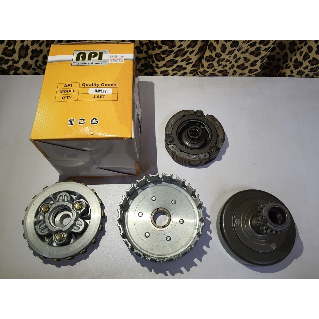 AUTO CLUTCH COMP API WAVE125 BEST QUALITY 100% ORIGINAL API CLUTCH ...