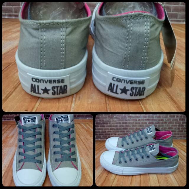 Converse Shoes Ash PINK CT 2 LOW 36-40 | Shopee Malaysia