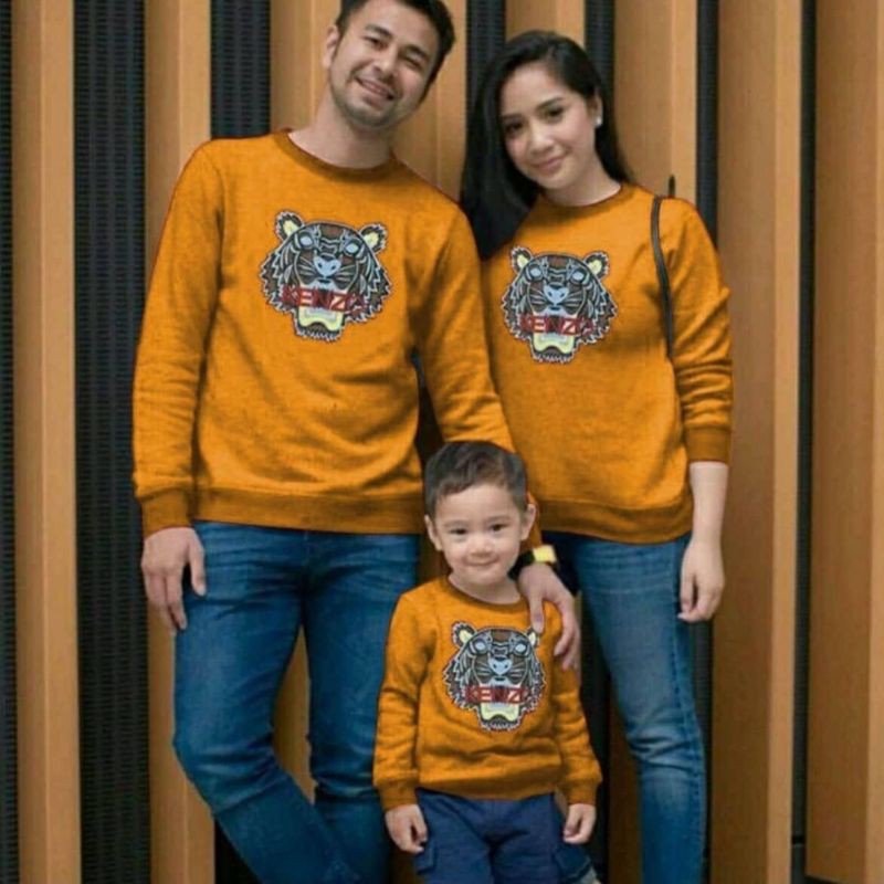 SET COUPLE COMBO 3 IN 1 MOM,DAD,KIDS KOREAN FASHION | Shopee Malaysia