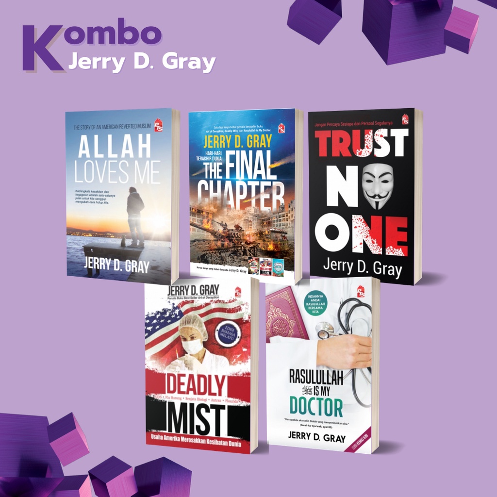 KOMBO Jerry D Gray ( 5 Buah Buku : Edisi Bahasa Melayu ) | Shopee Malaysia