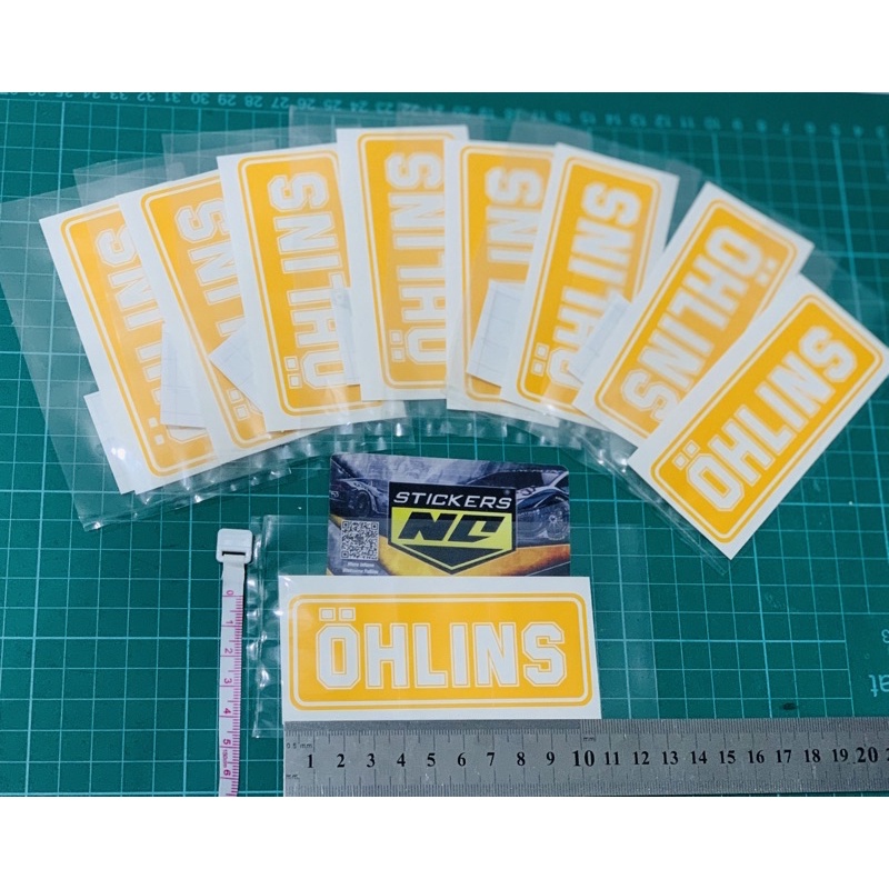 OHLINS CUSTOM FORK STICKERVILNY STICKER#FREE LOGO ncsticker#car#kereta# ...