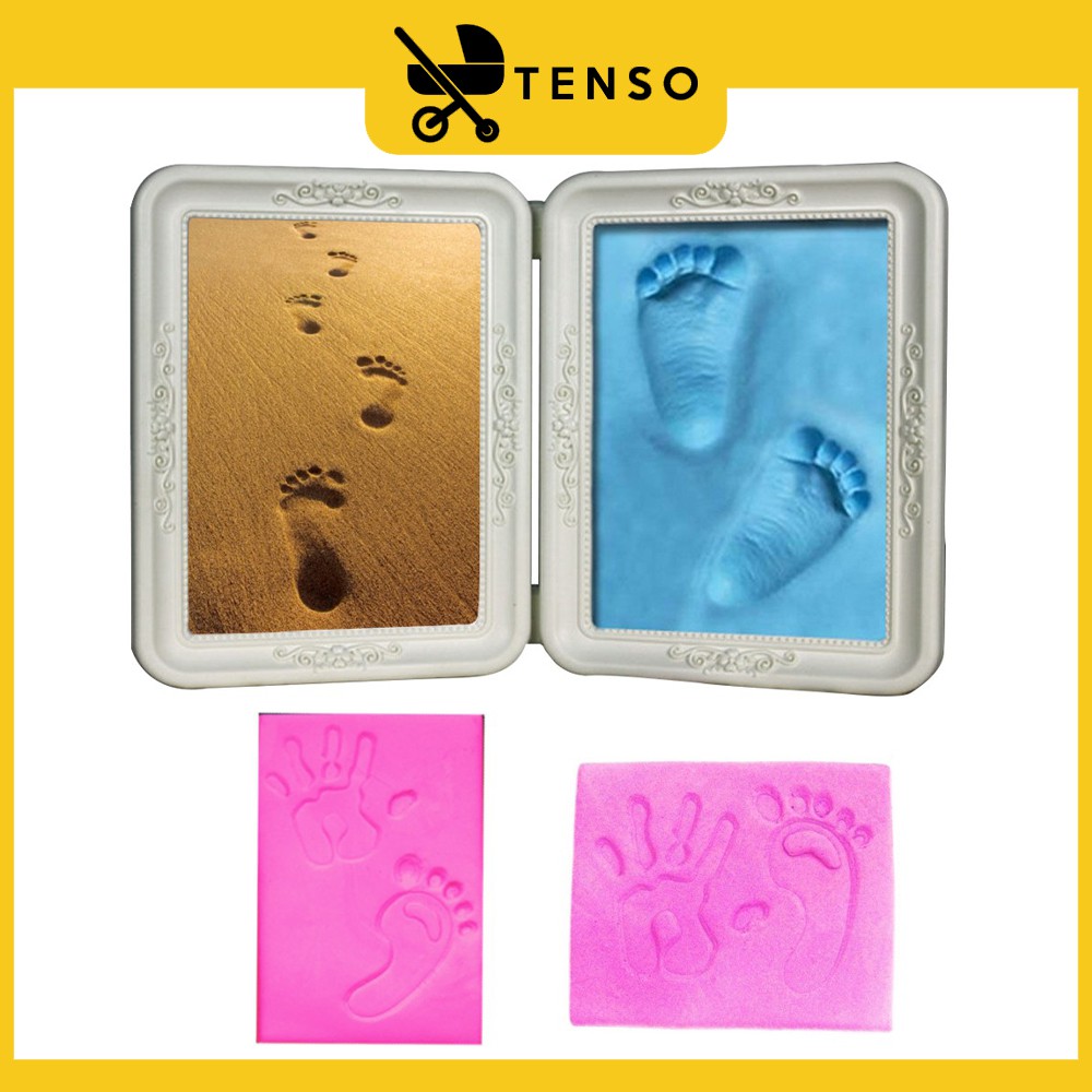 Creative Newborn Baby First Hand and Foot Print Photo Frame | Shopee ...