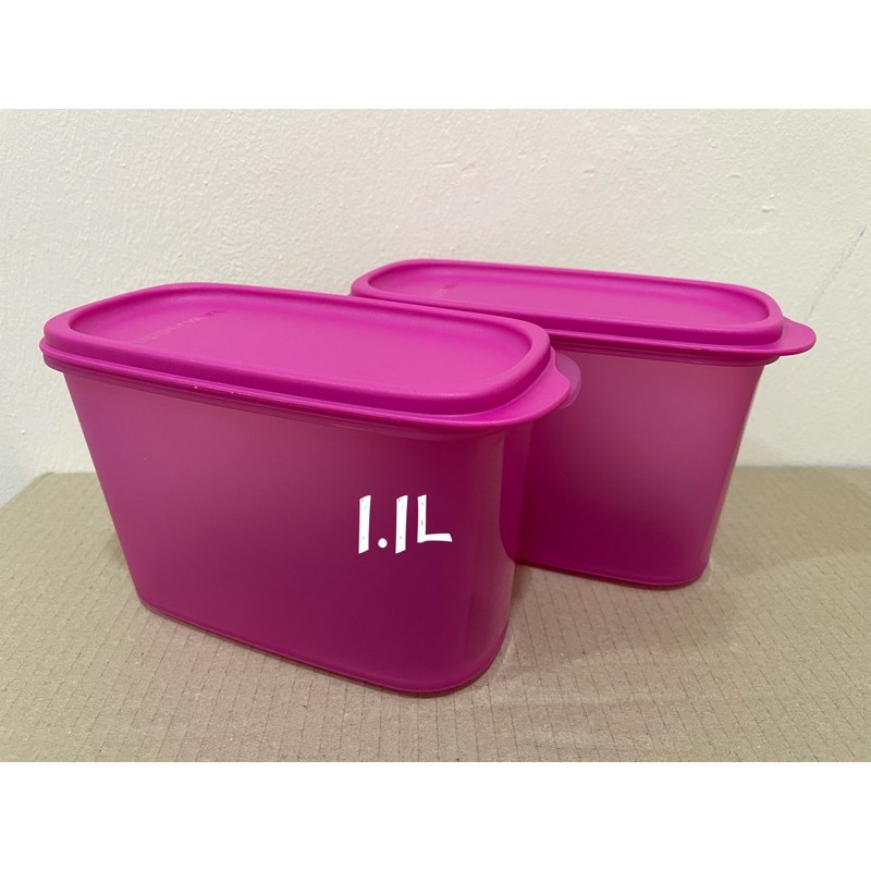 Original Tupperware Smart Saver Oval Airtight 1.1L | Shopee Malaysia