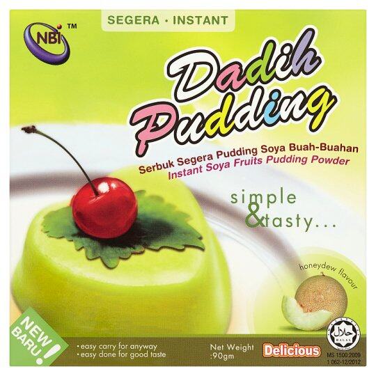 NBI Dadih Honeydew Flavour Instant Soya Fruits Pudding Powder 90g ...