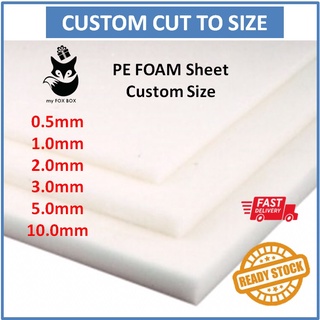 MYFAVORPACKAGING Custom Size PE Foam Polyethylene Sheet Custom Cut-To ...