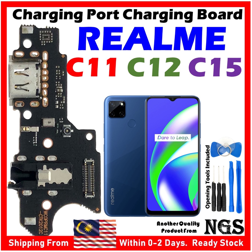 ORl NGS Brand Charging Port Charging Board Compatible For REALME C11 RMX2185 REALME C12 RMX2189 ...