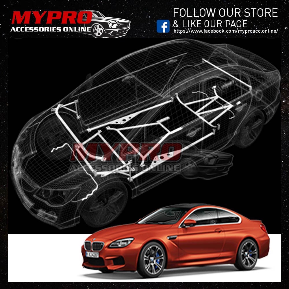 BMW F13 (M6) 4.4TT '12-'18 (2WD)100%Original Ultra Racing Bar (FULL SET ...
