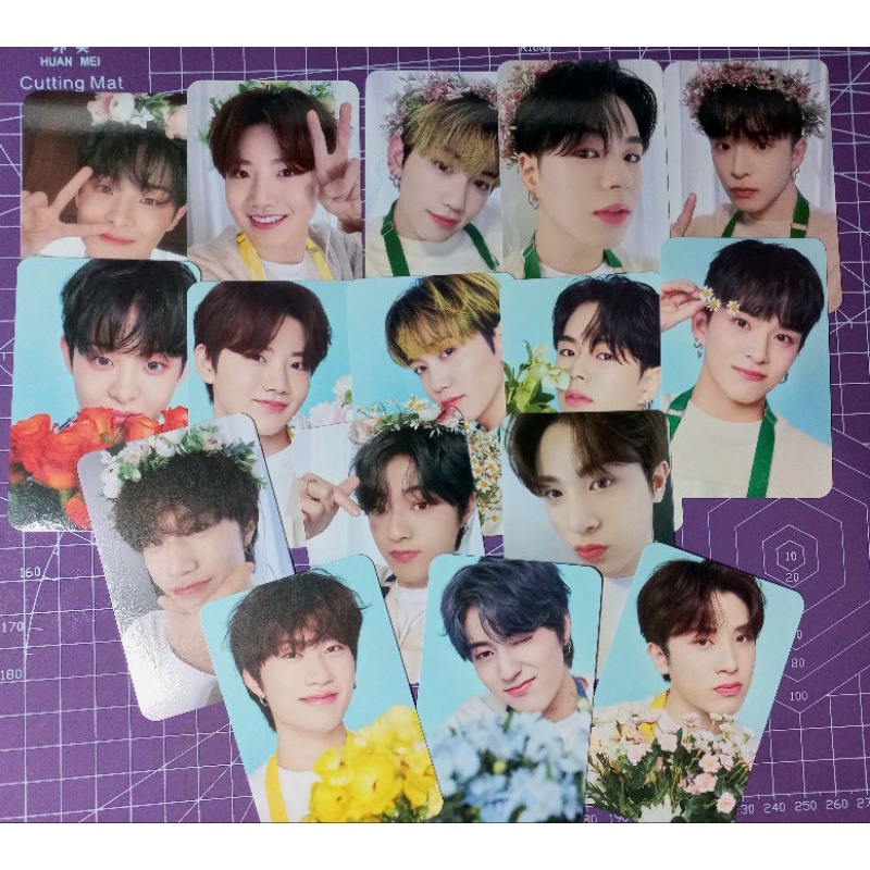 [BLOOMING TREASURE] Toploader kit Photocards JIHOON JUNKYU MASHIHO ...