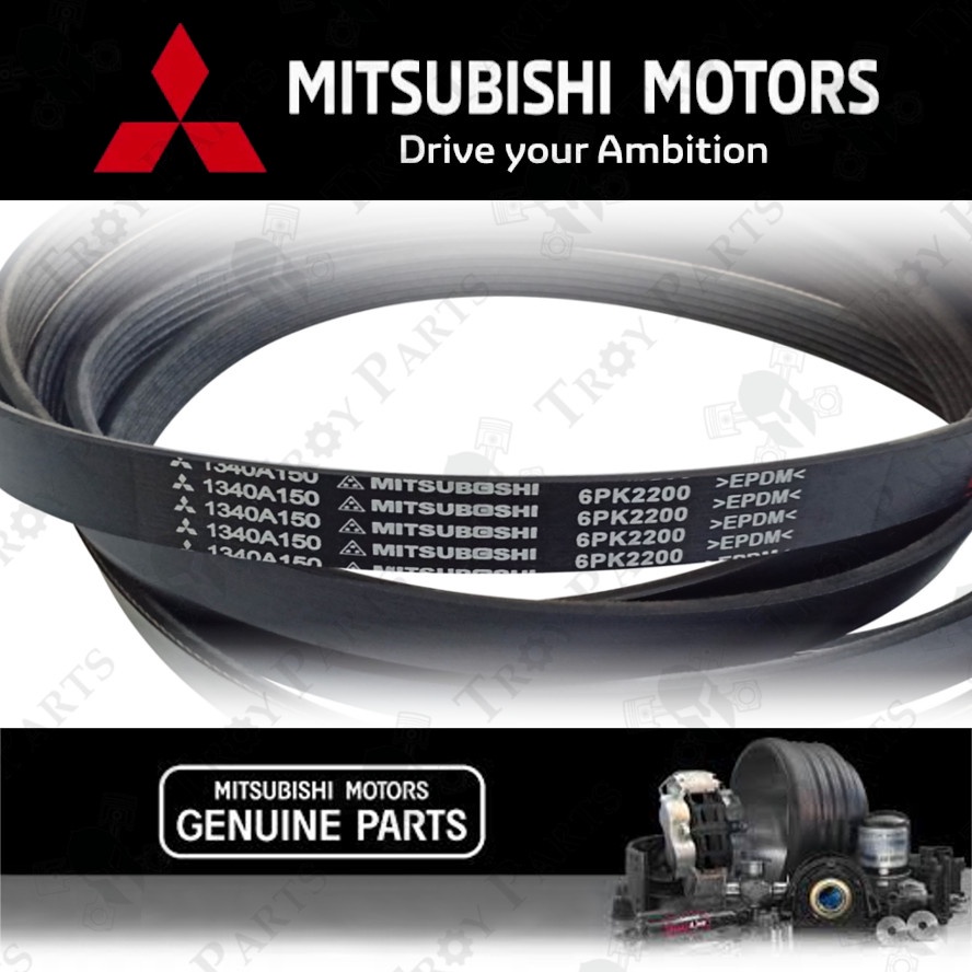 Original Mitsubishi Fan Belt 1340A150 for Mitsubishi ASX 4WD 2.0 2010 ...