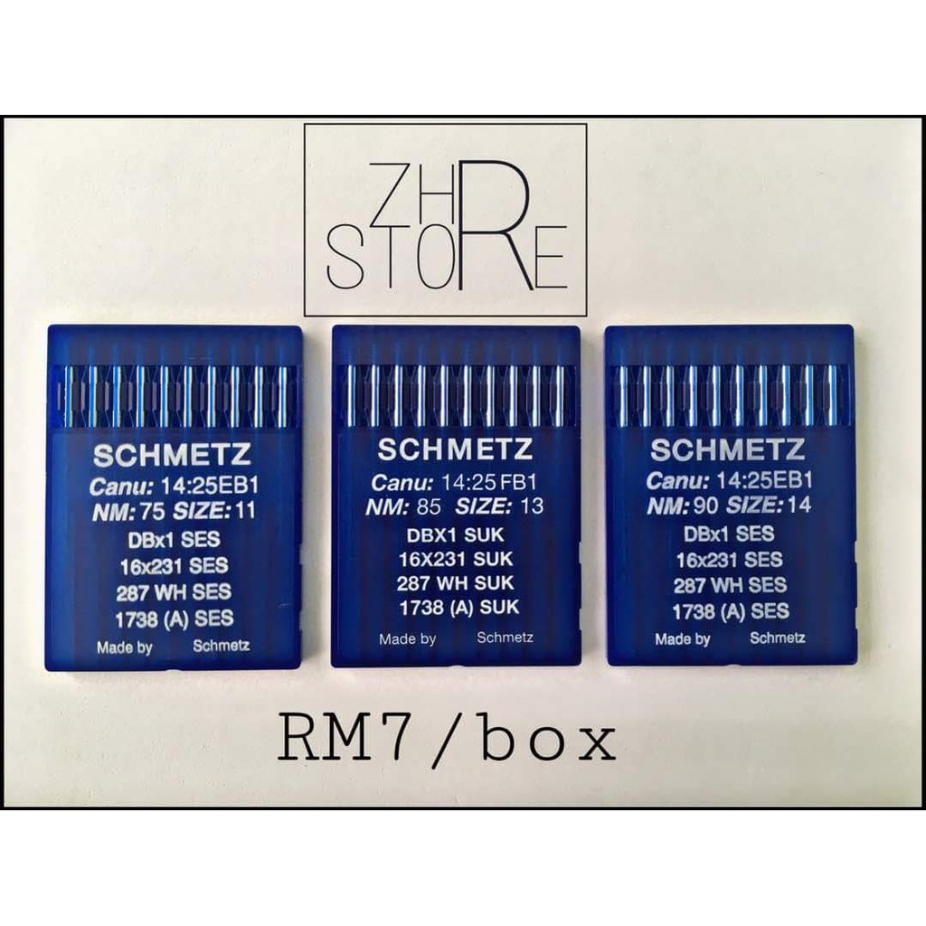 Jarum Mesin Industri Schmetz Needle DB atau DP | Shopee Malaysia