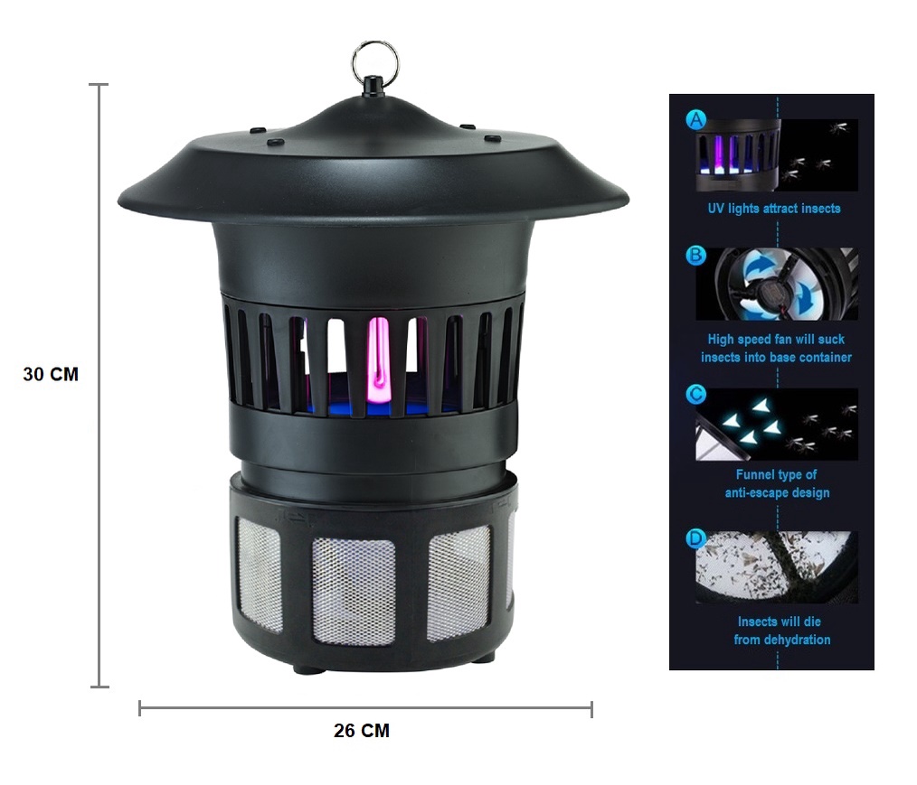 Selamat UV Light Mosquito Killer/Mosquito Trapper [SIRIM Approved ...