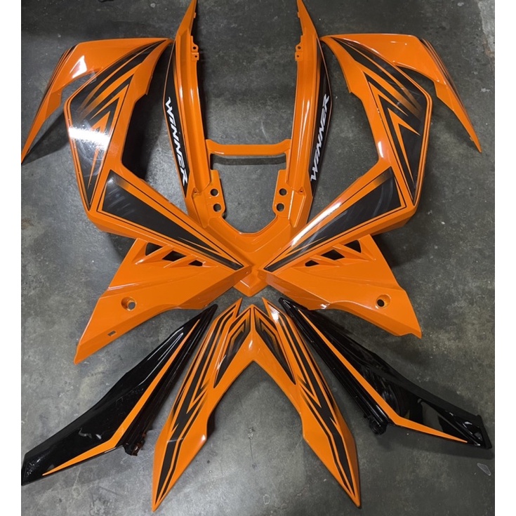 COVERSET HONDA RS 150 WINNER OREN V1-V2 | Shopee Malaysia