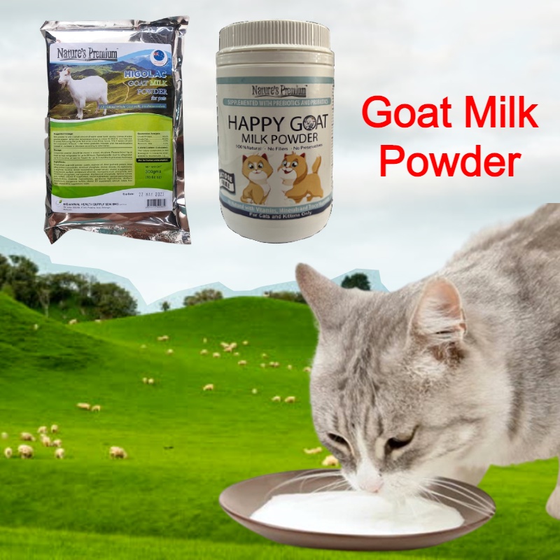 Susu Kambing Tepung Higolac Nature's Premium Goat's Milk Powder Cat ...