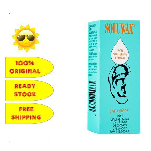 SOLUWAX EAR DROPS 10ML | Shopee Malaysia