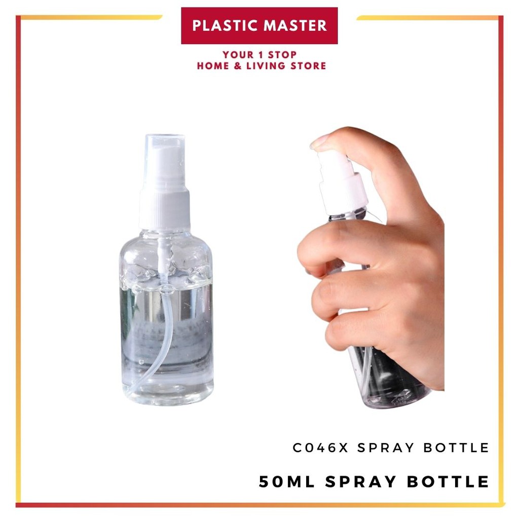 Transparent Empty Spray Bottle Refillable Plastic Spray Bottles Empty ...