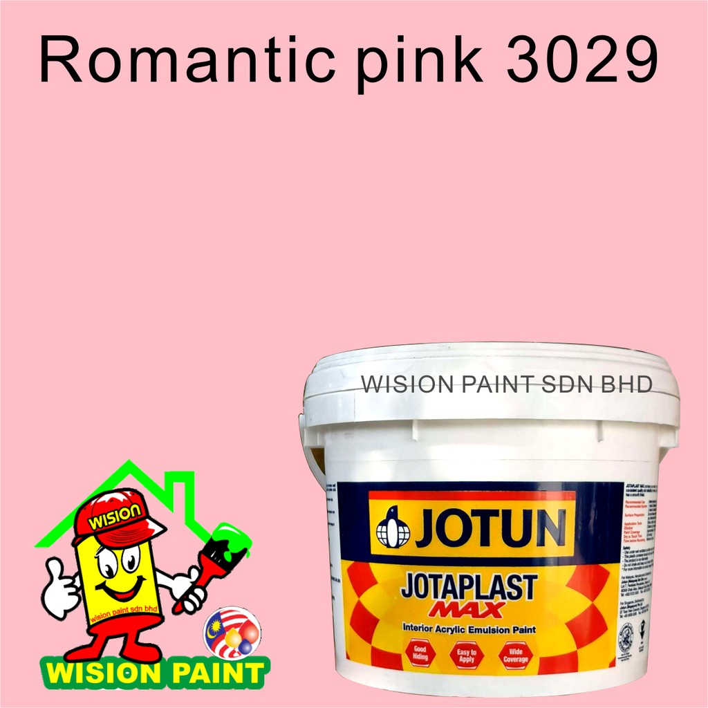 3029 ROMANTIC PINK 7L Jotun Paint Emulsion Paint - ( Jotaplast Max ...