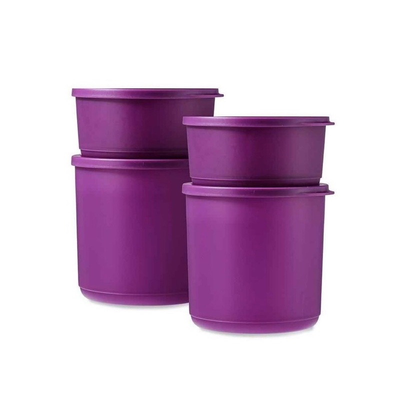 Tupperware Summer Fresh round Set (4pcs) | Shopee Malaysia