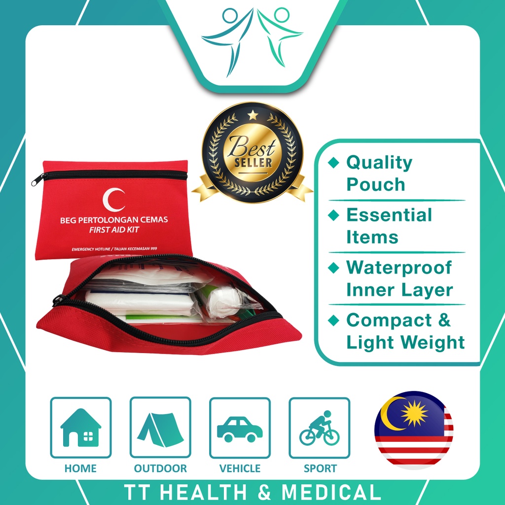 TT Premium Pouch First Aid Kit (40 PCS) | Shopee Malaysia