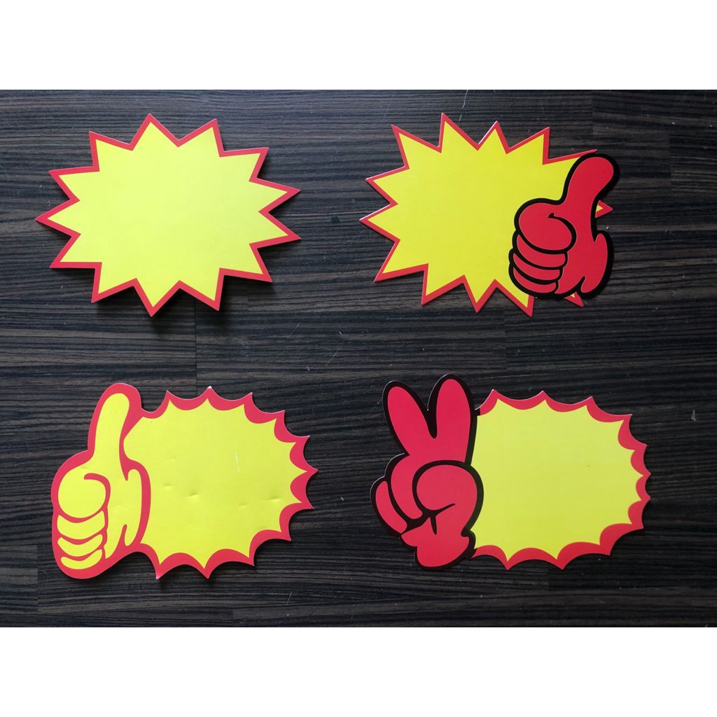 5pcs per pack POP Assorted Marketing Discount Promotion Sales ...