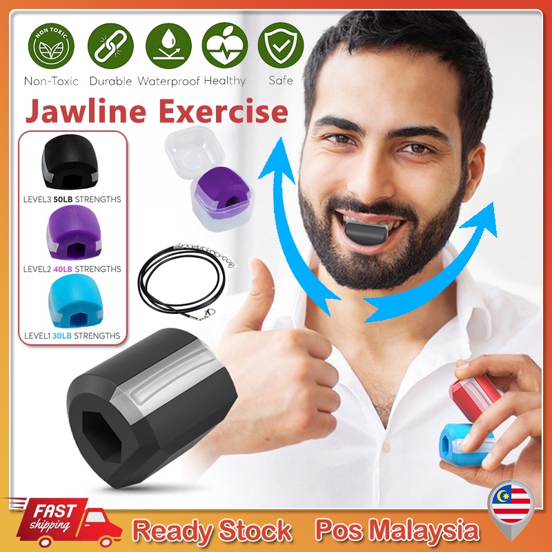 Face Fitness Yoga Ball JAWZSIZE Facial Toner Anti-Wrinkle Jaw Exercise ...