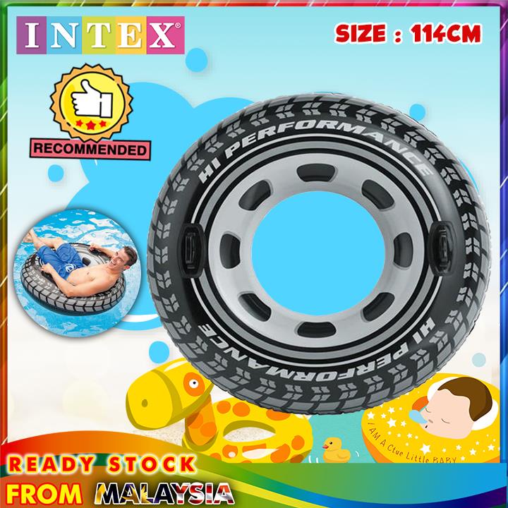 INTEX 56268 114CM & 59252 91CM Monster Truck Tube Swimming Pool Adult ...