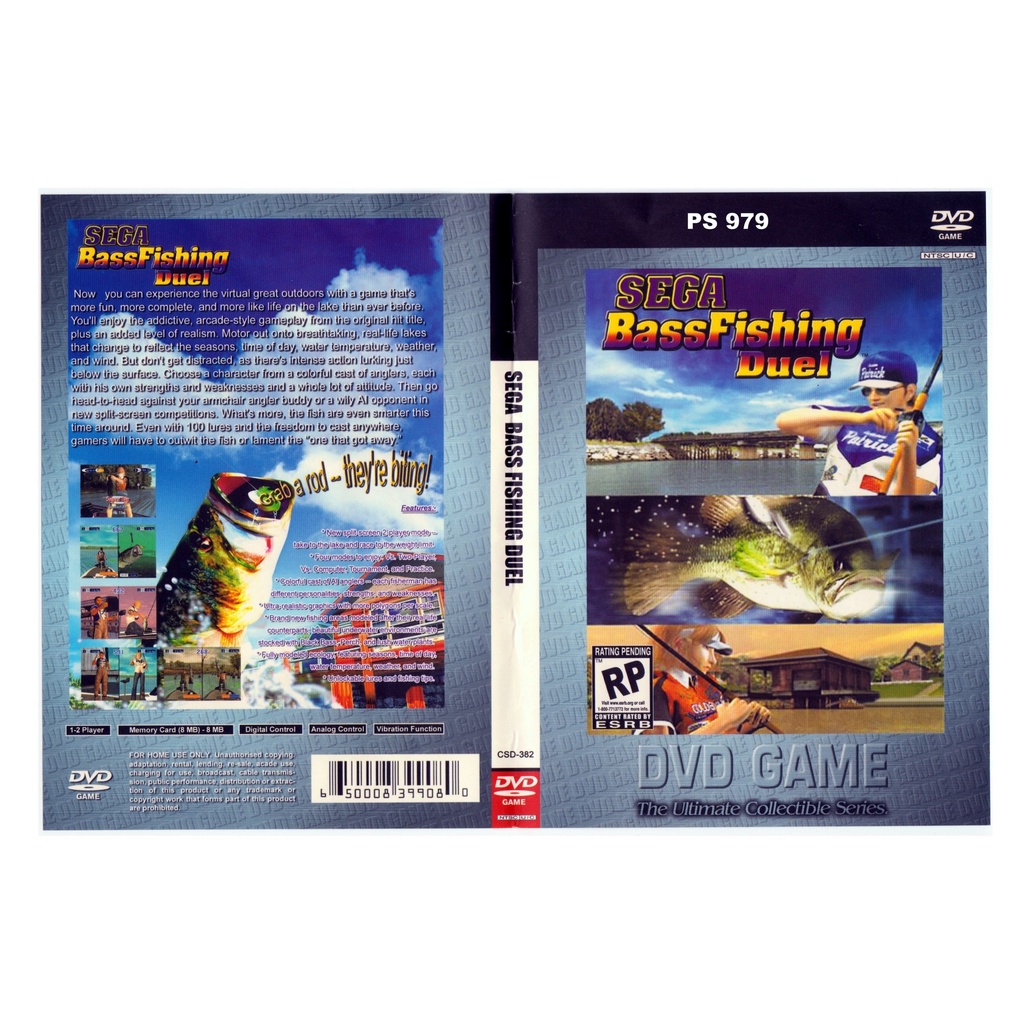 PS2 GAME COLLECTION SEGA BASS FISHING DUEL | Shopee Malaysia
