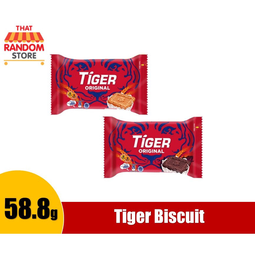 Tiger Biscuit (Original/Chocolate) 58.8g | Shopee Malaysia
