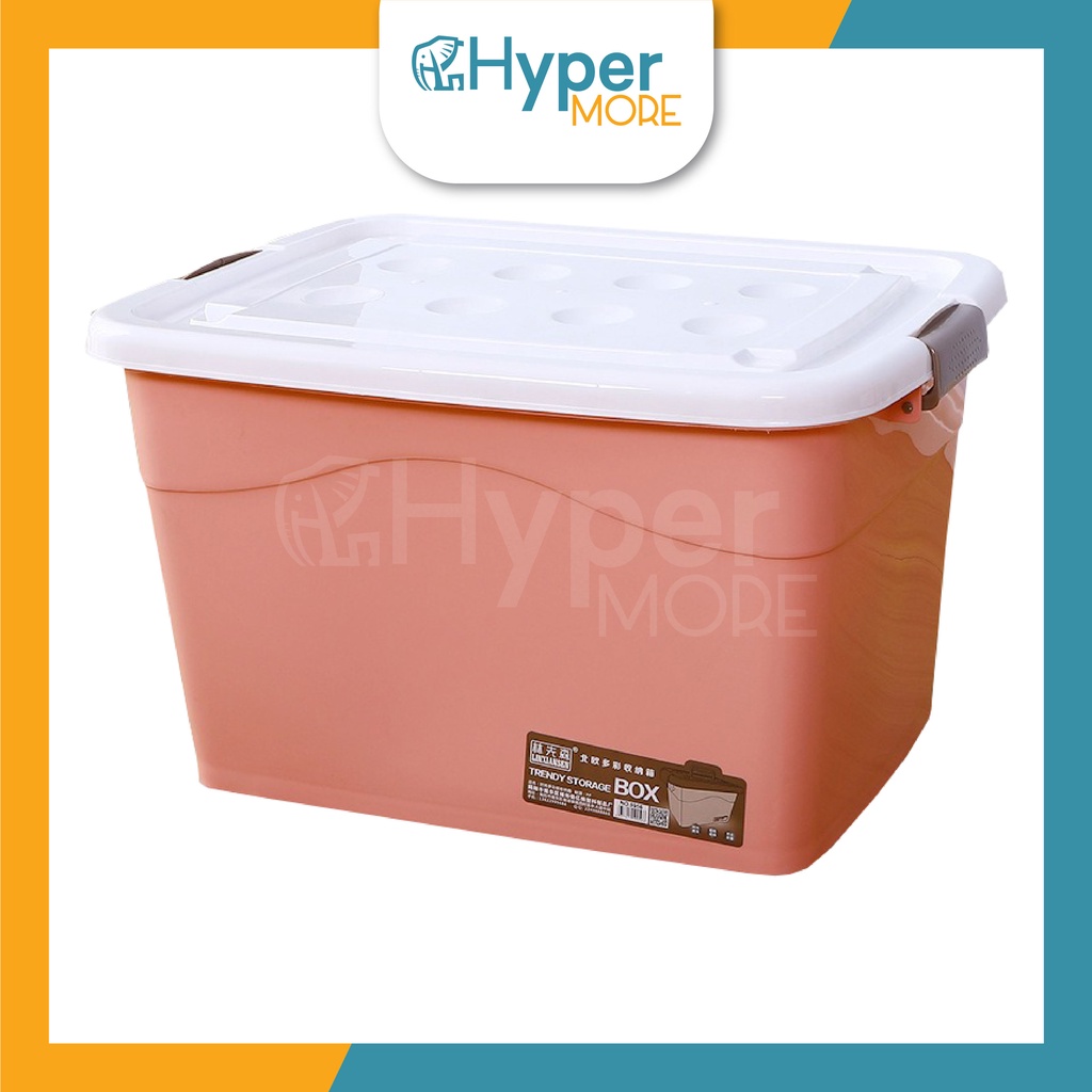 HYPERMORE Storage Box Plastic Container Storage Organizers Cabinet ...