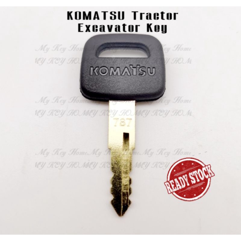 KOMATSU Tractor Excavator Key for Tractor 787(Price per unit) | Shopee ...