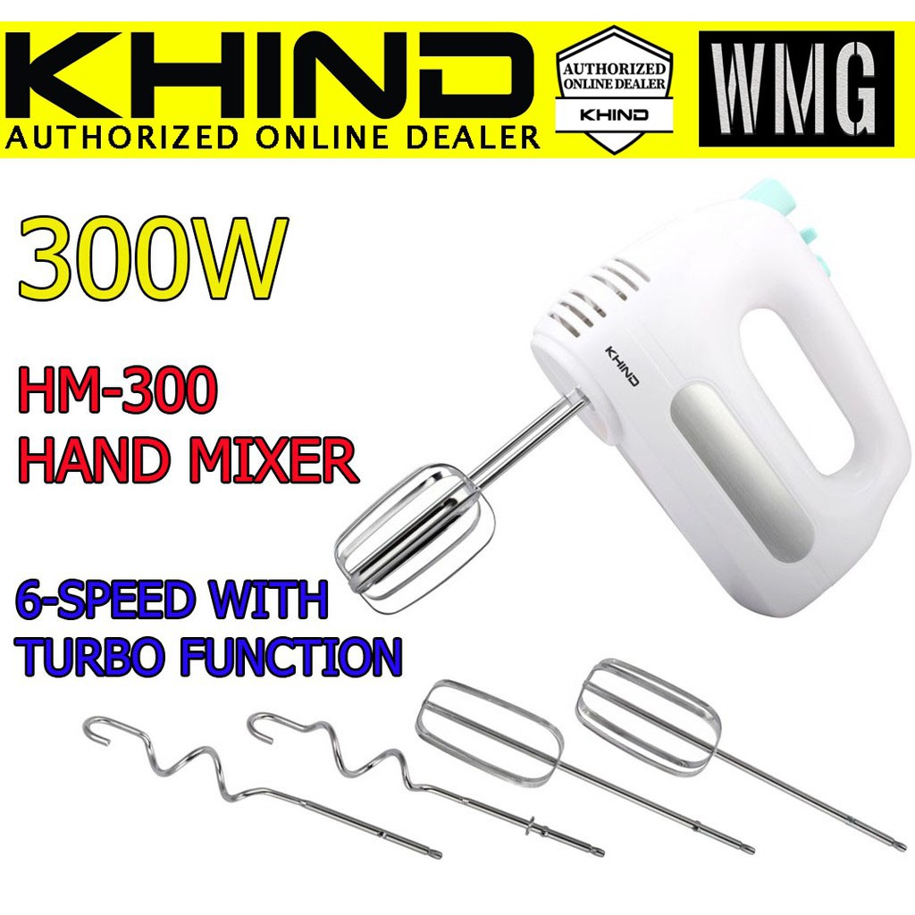 Khind Hand Mixer 300W HM-300 | Shopee Malaysia